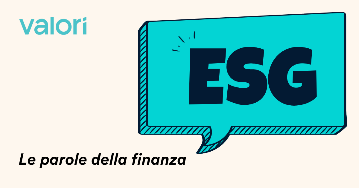 Cosa significa ESG?
