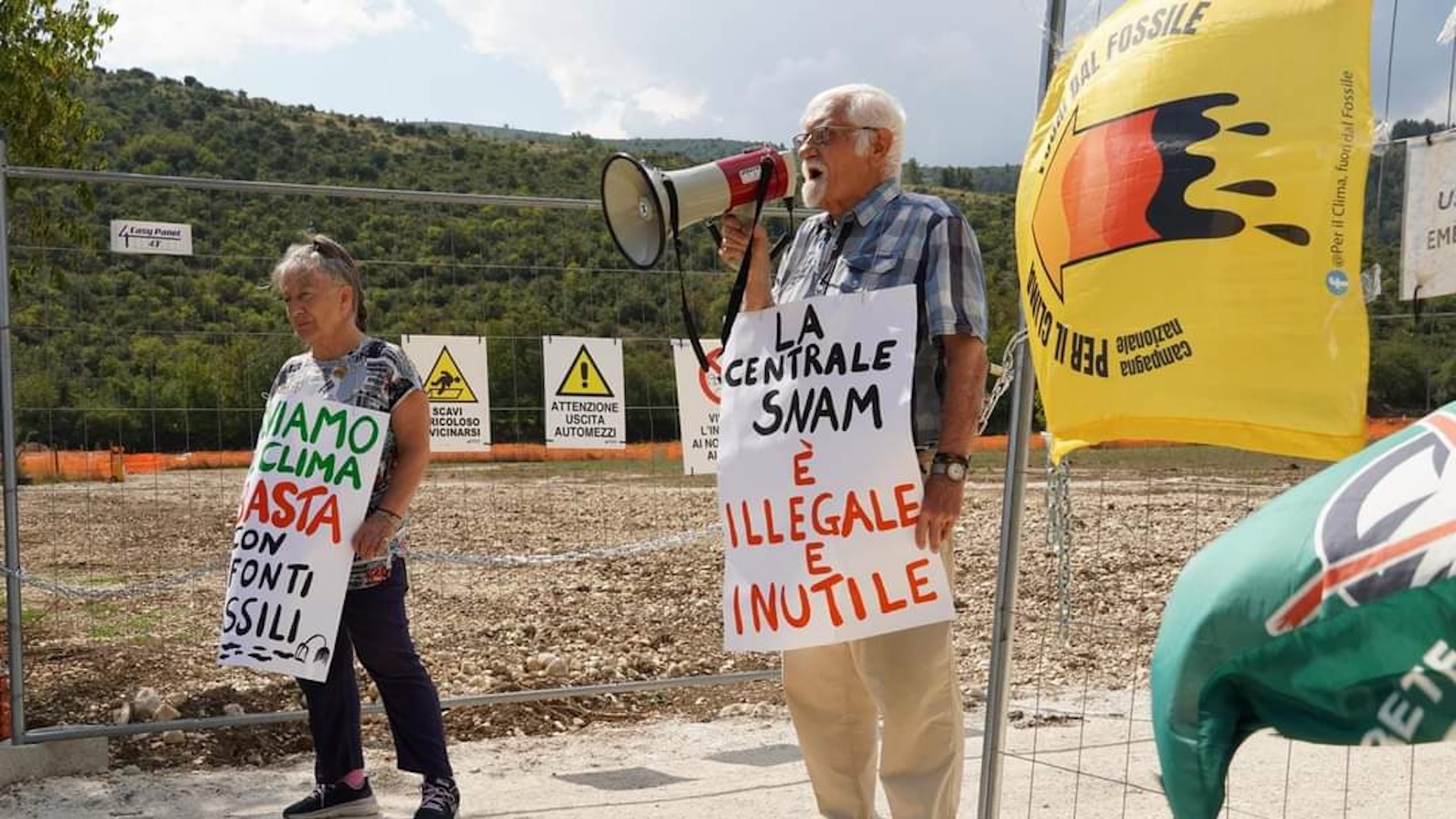 La Linea Adriatica Snam. Un'opera inutile che devasta l’ambiente