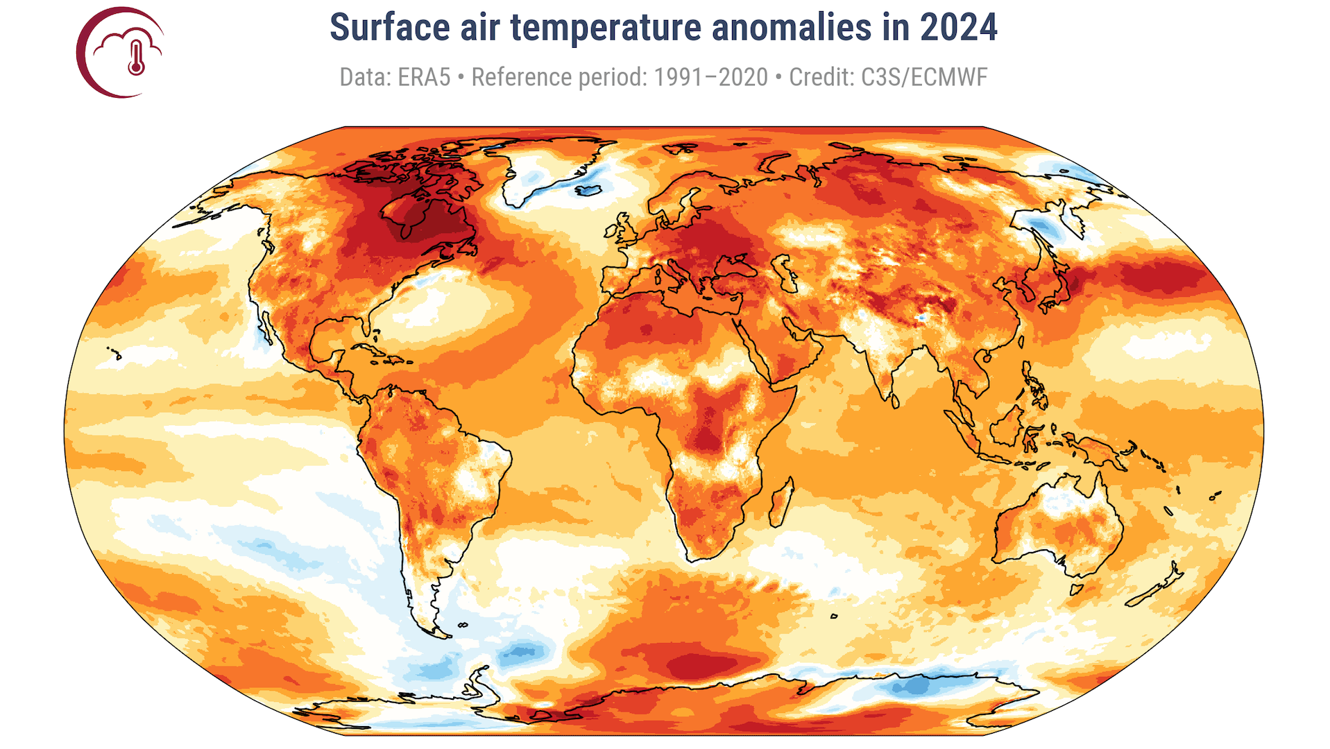 Riscaldamento globale, nel 2024 superati per la prima volta gli 1,5°C